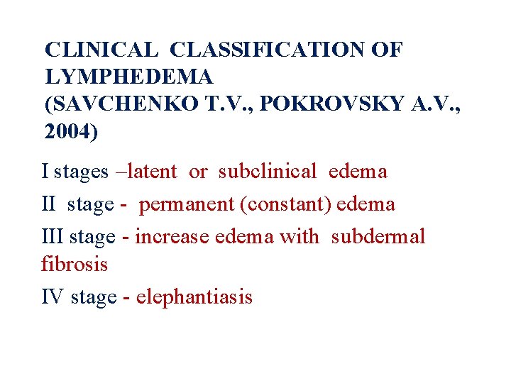 MODERN REHABILITATION PROGRAMS IN PHYSIOBALNEOTHERAPY OF LYMPHEDEMA OF