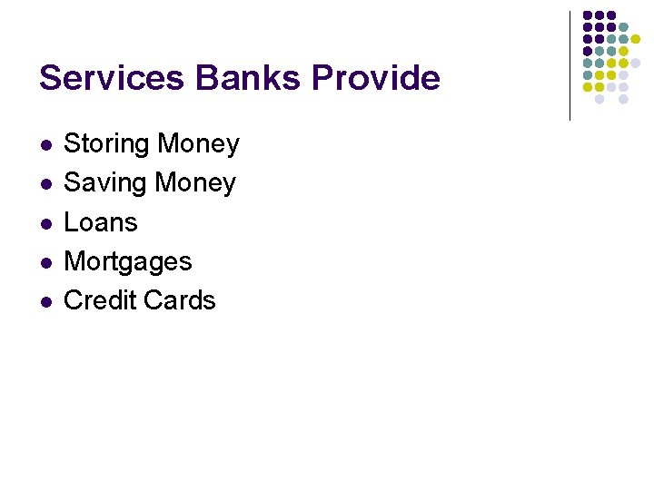 Money and Banking l l Functions of Money