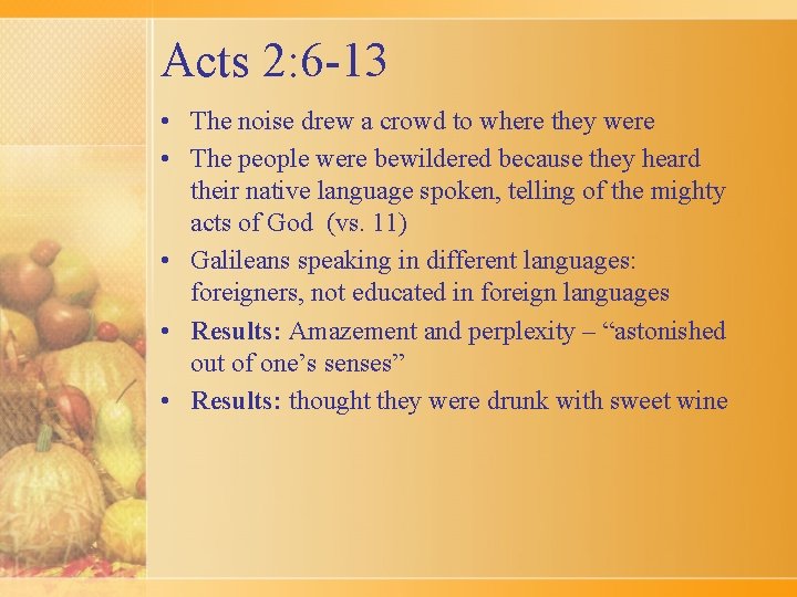 Acts Part 1 Lesson 2 Review of Acts