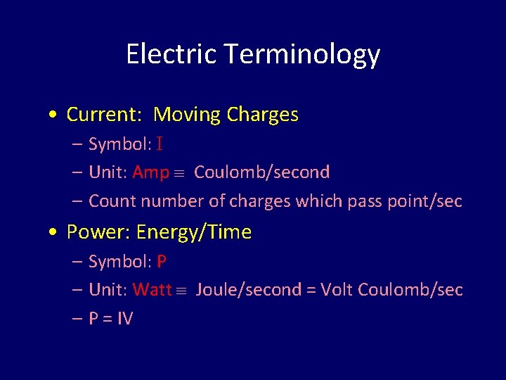 Physics 1161 PreLecture 08 Circuits and Ohms Law