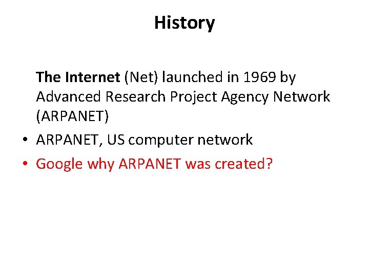 WWW and Internet Communication Compiled by G F