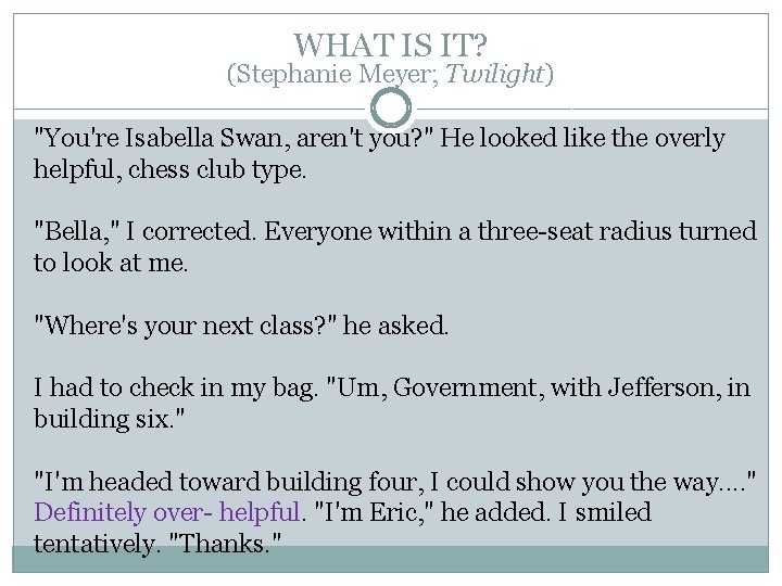 WRITING WORKSHOP 1 DIALOGUE REVIEW WORD BANK SPEAKER