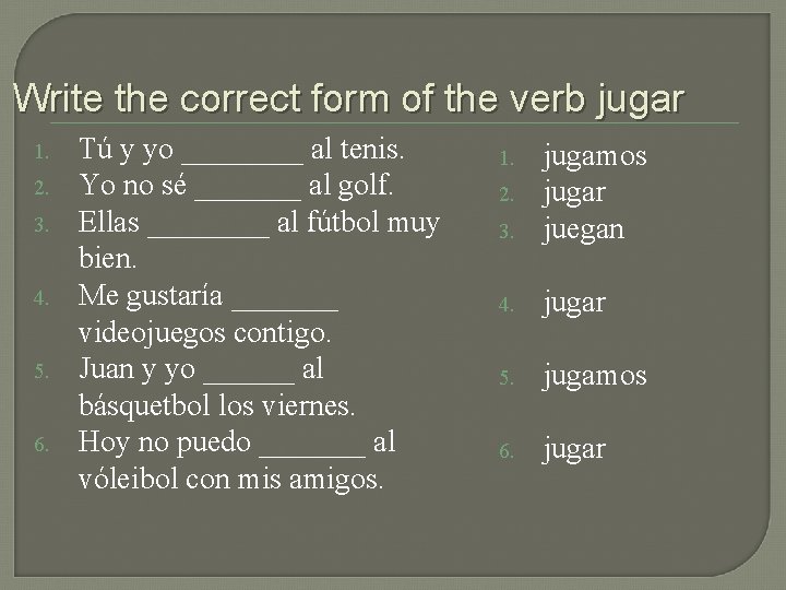 Gua de estudio del examen del tema 4