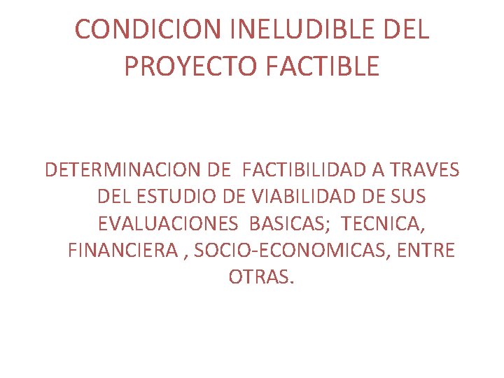 Proyecto Factible FACTIBILIDAD Universidad Deportiva del SurSAES Dr