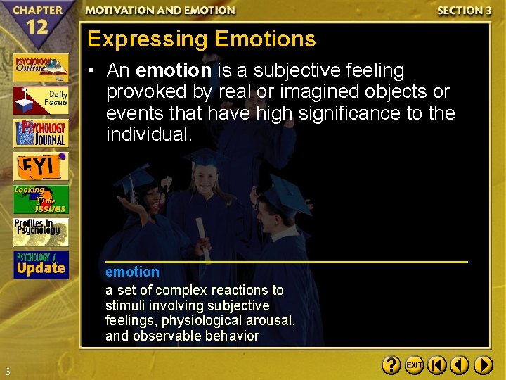 Readers Guide Main Idea All emotions consist of