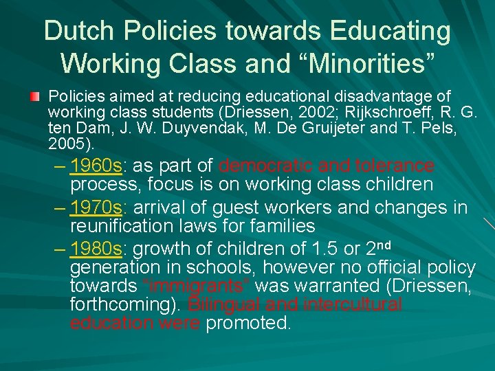 Understanding Culture and Youth within Educational Institutions Beyond