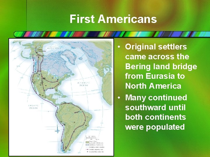 Early Encounters Unit 1 PreColonial and Colonial North