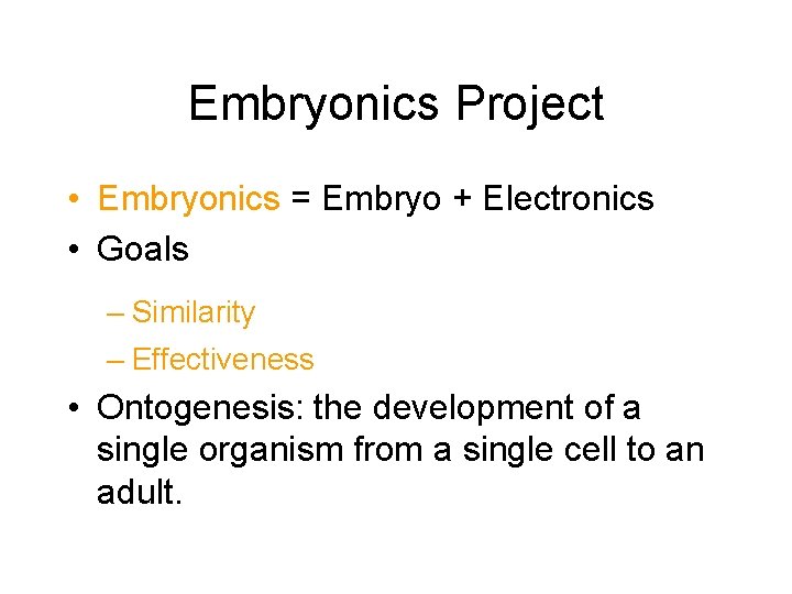 Evolving Adaptable Visual Processing System Simon FungKeeFung Background