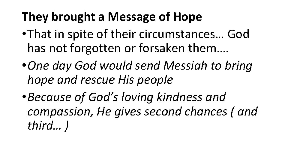 Old Testament Prophets dynamic figures who continue to