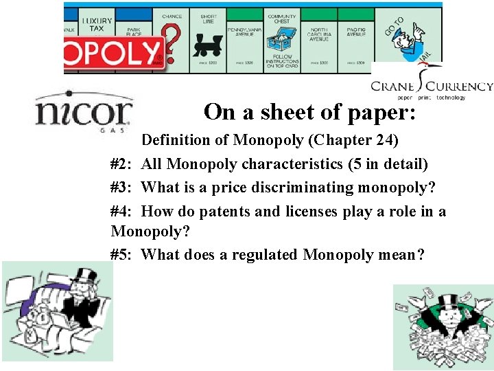 On a sheet of paper 1 Definition of