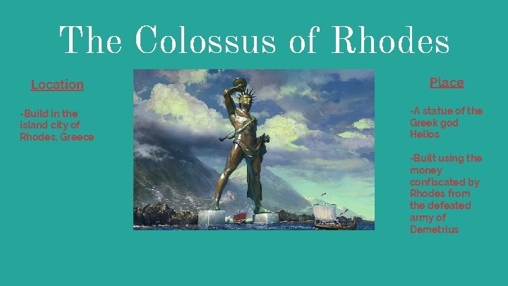 Seven Wonders of the Ancient World The Great