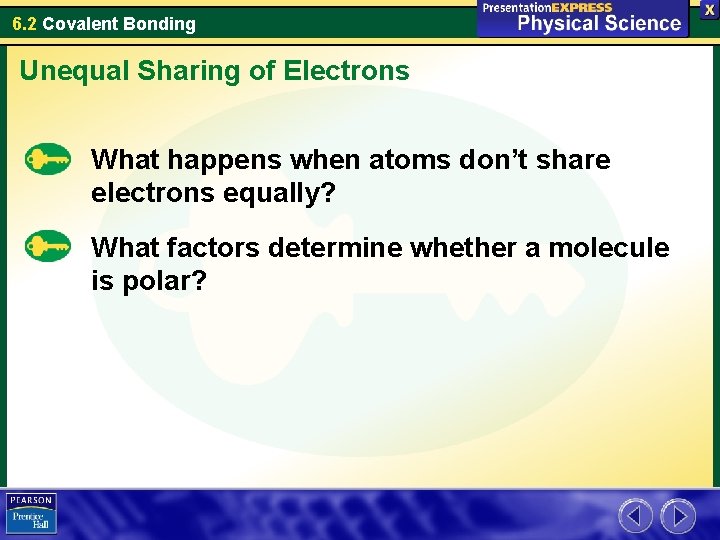 6 2 Covalent Bonding Chapter 6 Section 2
