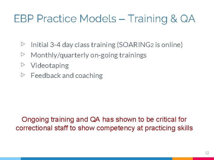 Probation EBP Practice Models Core Correctional Practices CCP