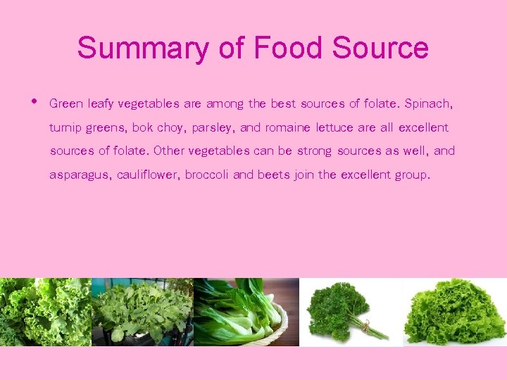 Folate By Sheridan W 6 th hr Introduction