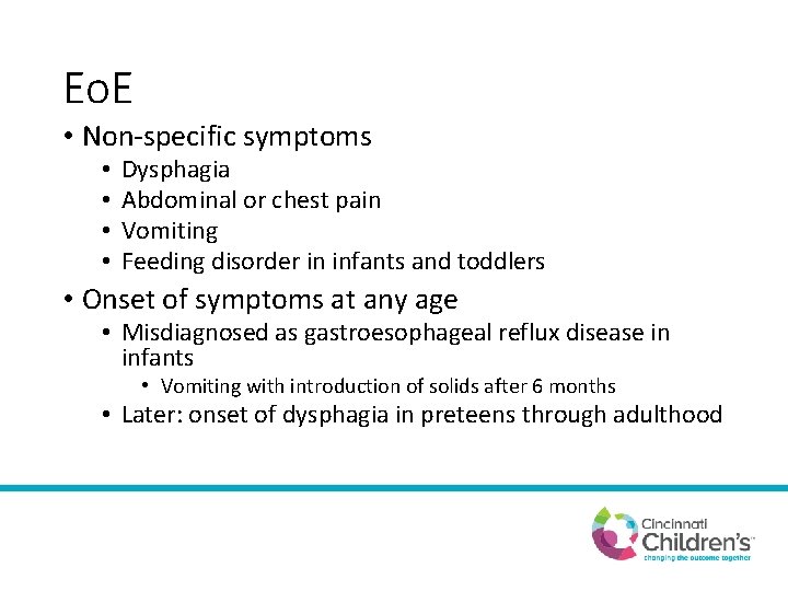 The Genetics of Eosinophilic Esophagitis Philip E Putnam