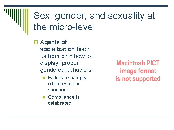 Chapter 9 Gender Stratification She HeWho Goes First