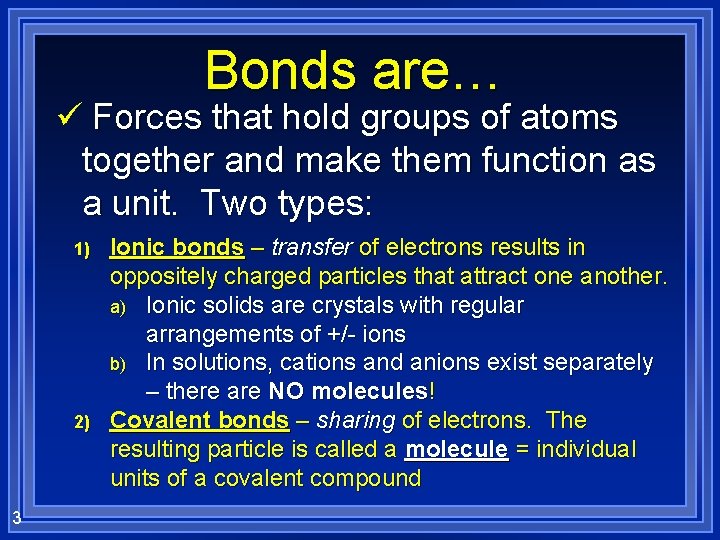 Chapter 8 Covalent Bonding Key C H O