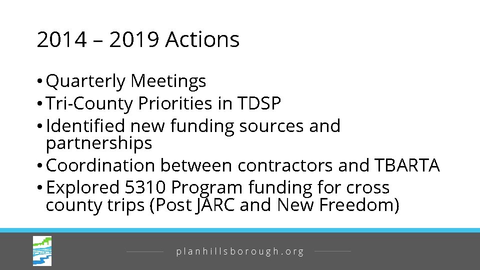 TriCounty Transportation Disadvantaged Subcommittee Update ...