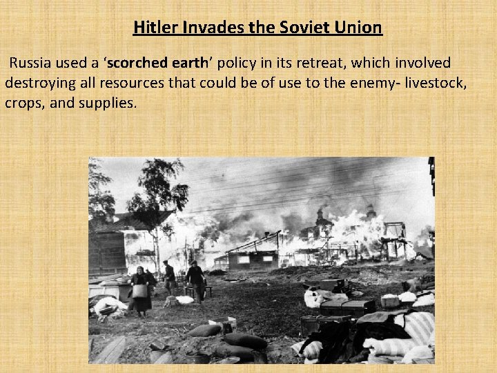 Early Battles in WWII Early Stages of War