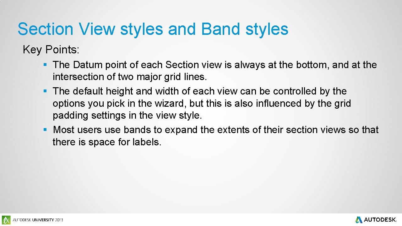 Stack your Sections Tips for Building Section Sheets