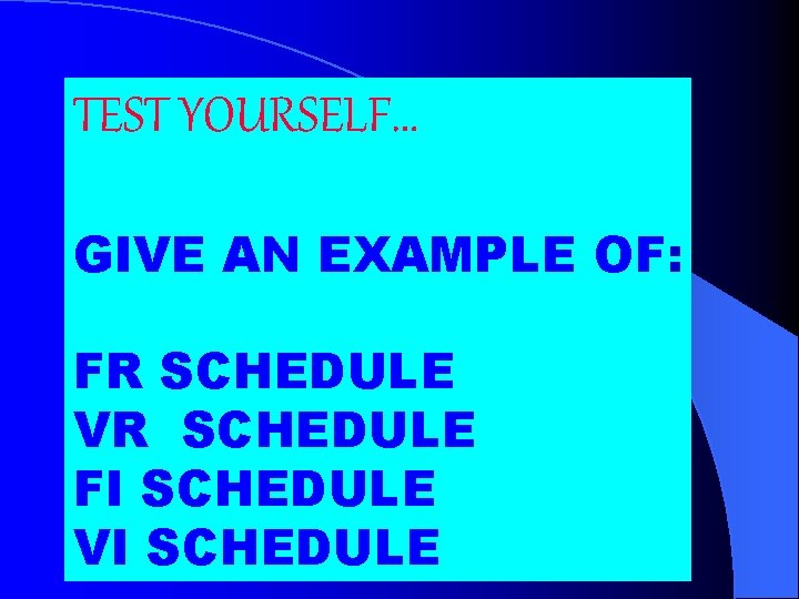 OPERANT CONDITIONING Learning the consequences of Behavior LEARNING