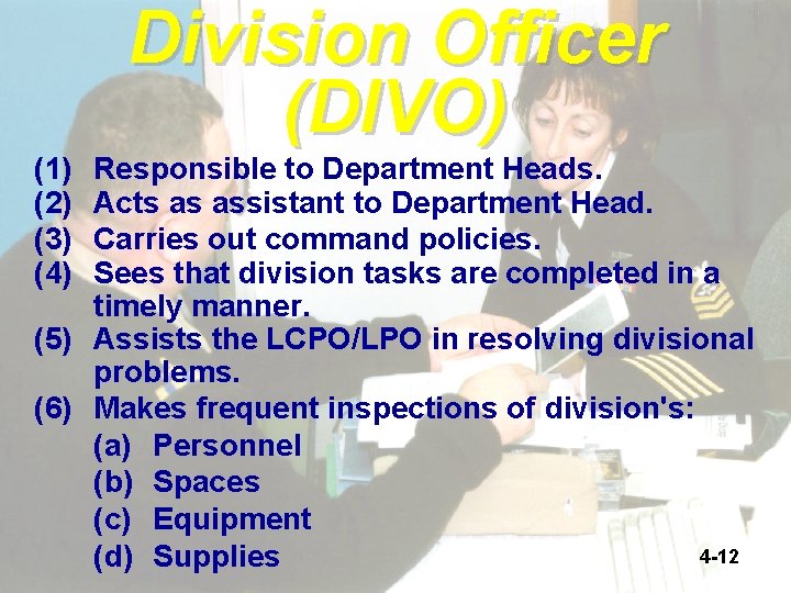 Enabling Objectives 1 State the definition and purpose