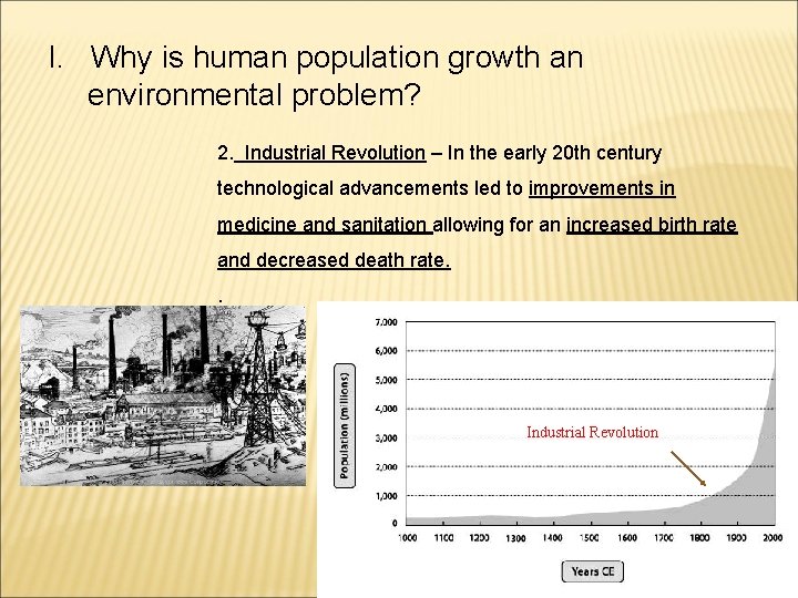 Module 16 HUMAN IMPACT ON THE ENVIRONMENT Population