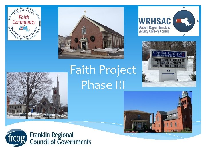 Faith Project Phase III Emergency Rest Center Guide