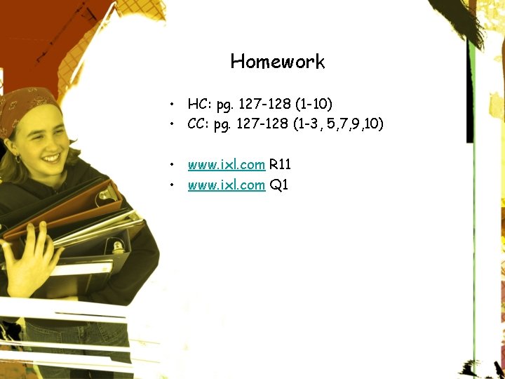 Similarity and Transformations Ch 2 Lesson 3 Pg