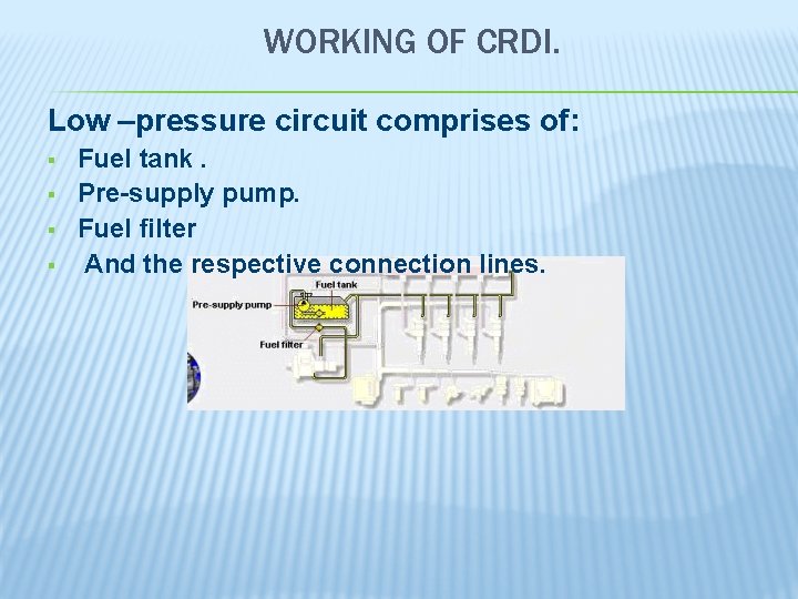 CRDI COMMON RAIL DIRECT INJECTION BY SAHAL M