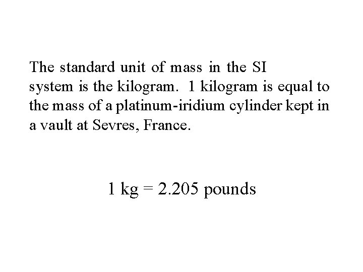 Ch 3 Unit system and dimensional analysis Measurement