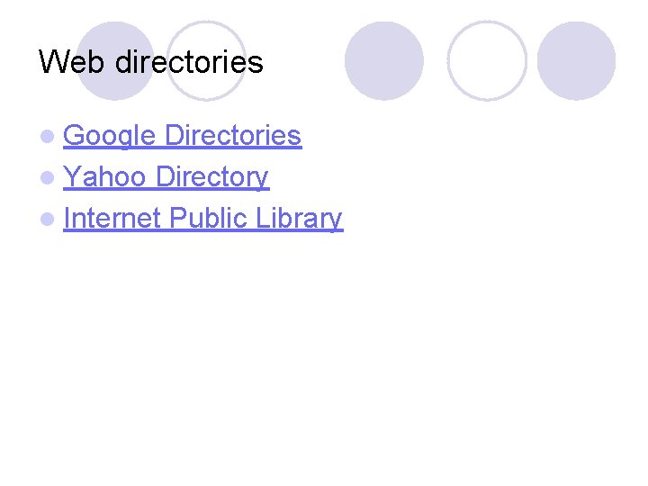Networked Information Resources Introduction orientation Resources l ...