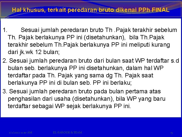 Tarif PPh UU PPh Pasal 17 1 Tarif
