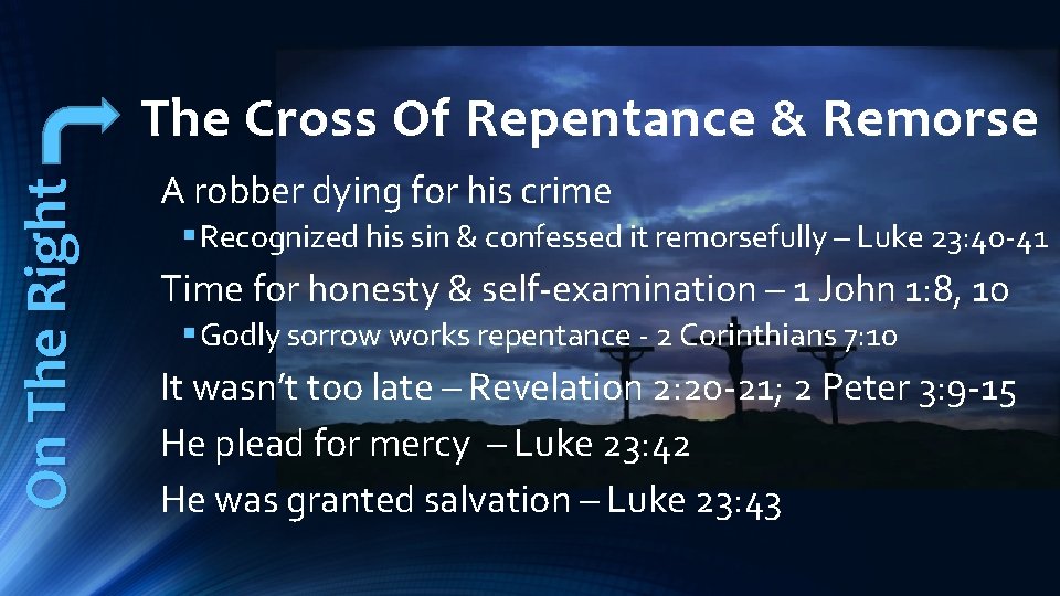 Three Crosses At Calvary Luke 23 32 44