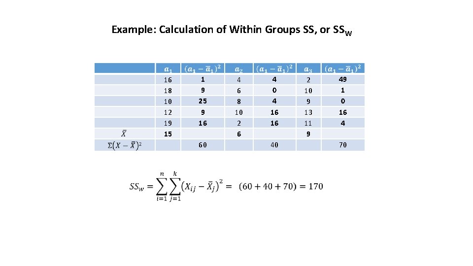 Remember the equation for variance which is The