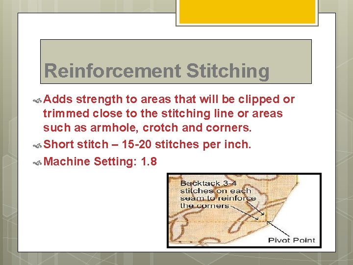 Machine Stitching Techniques Obj 3 03 Understand Engineering