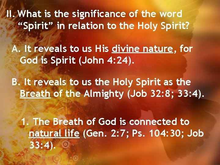 The Names and Titles of the Holy Spirit