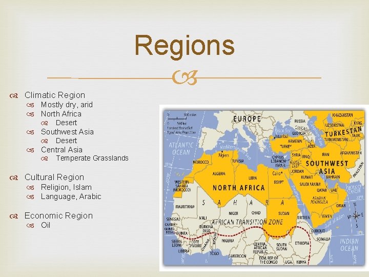 SWANA Southwest Asia North Africa World Geography Regions