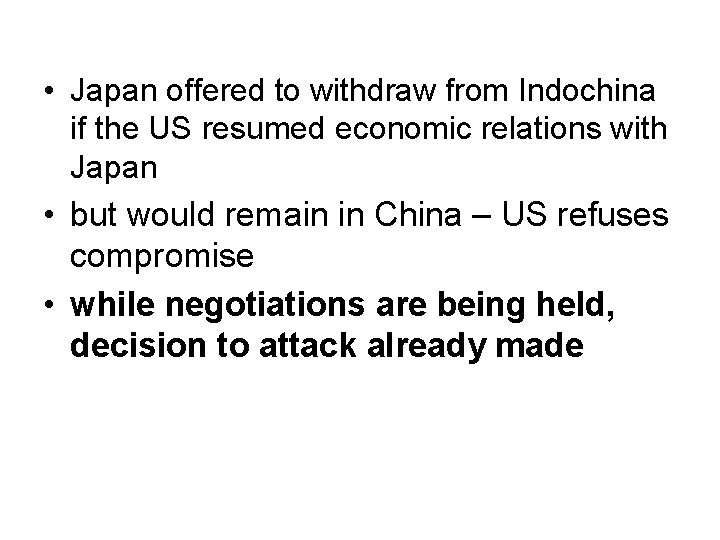 War in the Pacific American Neutrality Roosevelt announced