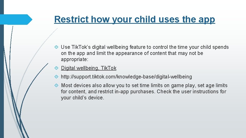 7 minute briefing Child safety on Tik Tok
