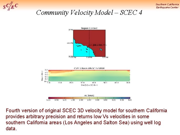 Southern California Earthquake Center SCEC Research Cyberinfrastructure ...