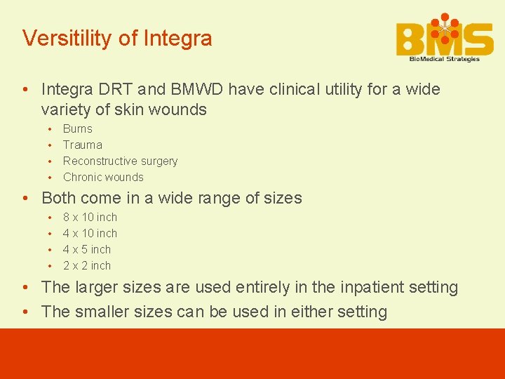 Presentation to CMS on OPPS Payment of Integra