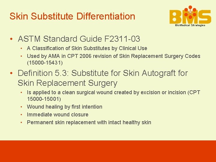 Presentation to CMS on OPPS Payment of Integra