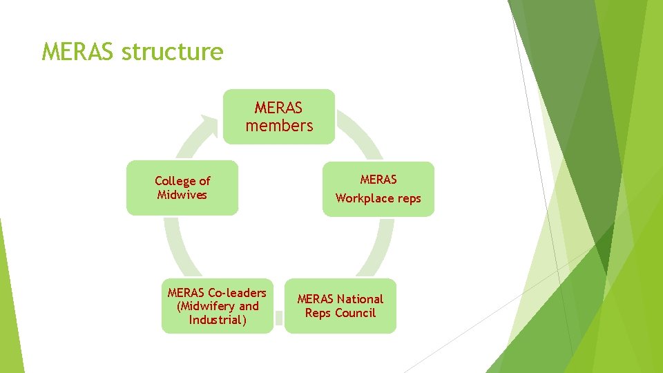 About MERAS Introduction to being a Workplace Rep