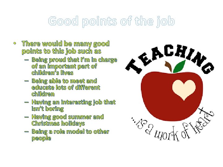 PRINCIPAL TEACHER By Freya Canning My Dream Job