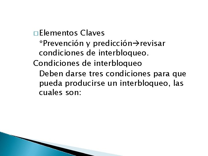 Sistemas Operativos CONCURRENCIA INTERBLOQUEO E INANICION INTRODUCCION Este