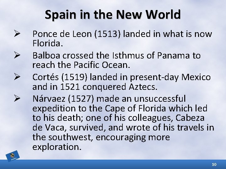 Chapter 3 European Quest for New Land STUDY