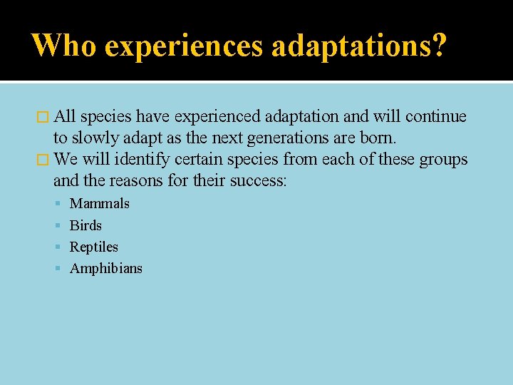Module Chapter 4 Animal Growth and Heredity Teacher