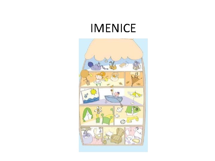 IMENICE Imenuj to je nacrtano pela sunce oblak