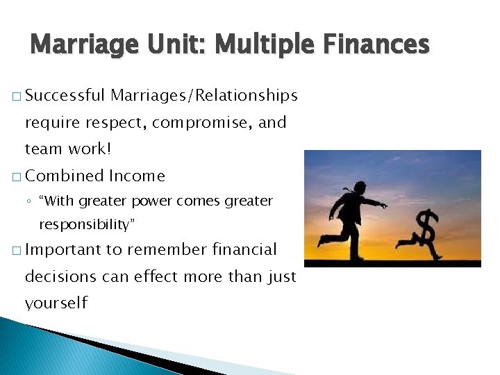 Marriage Unit Budgeting 101 Marriage Unit Multiple Finances
